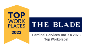Congratulations-Top Place To Work 2023 - Cardinal Staffing Services